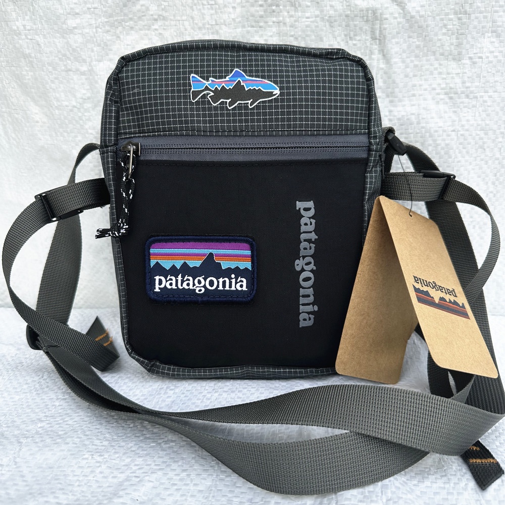 2024 New Plaid Flying Fish Waterproof Function Bag Crossbady Bag ...