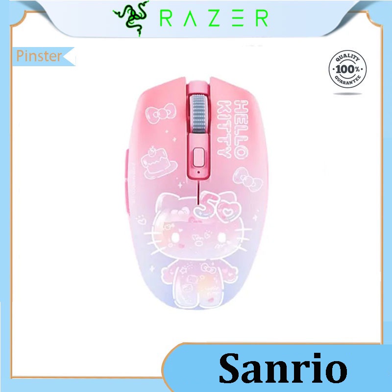 Razer Sanrio Hello Kitty 50th Anniversary Limited Edition Pink Wireless ...