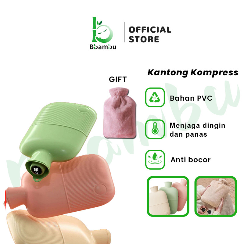 Bbambu Hot Water Compress / 500ml/1000ml Hot Water Compress Bag ...