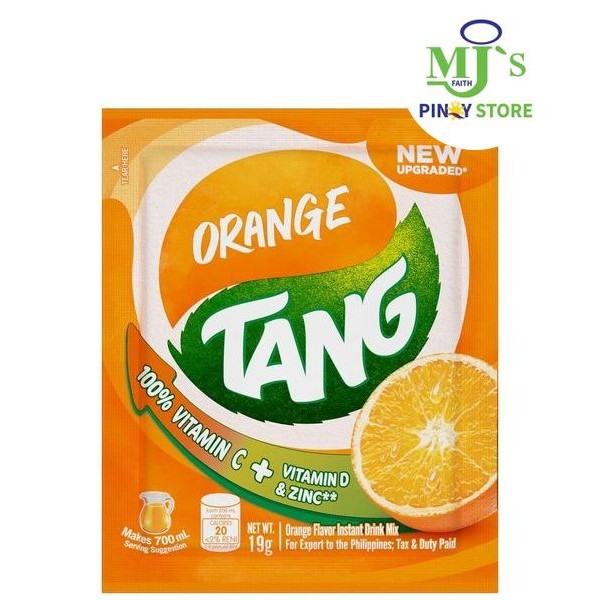 Tang Powdered Juice Orange 19g | Shopee Singapore