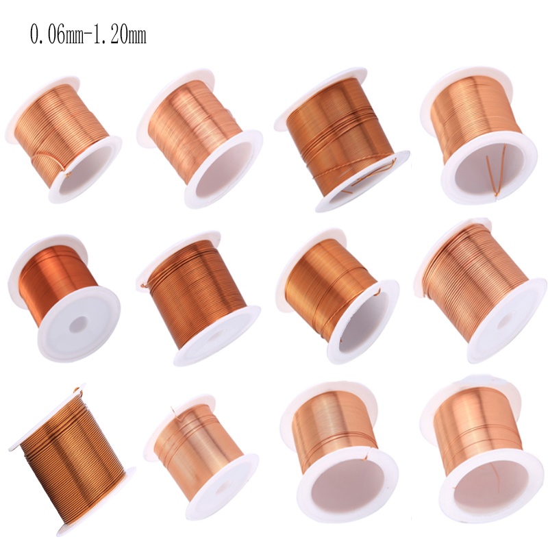 10/15/20/50/100 meters 0.06mm - 1.20mm cable Copper wire ...