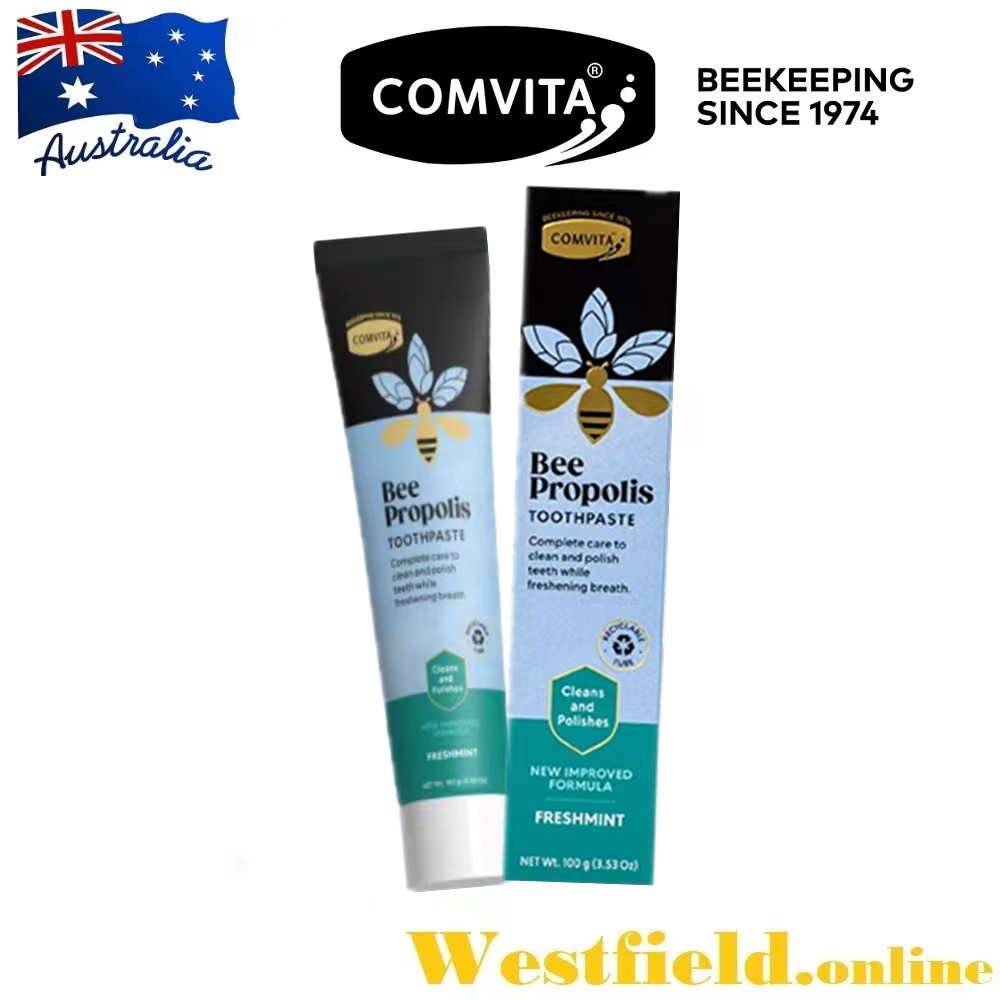 [NZ Import Date 11/2025] Comvita Bee Propolis Toothpaste Cleans and ...