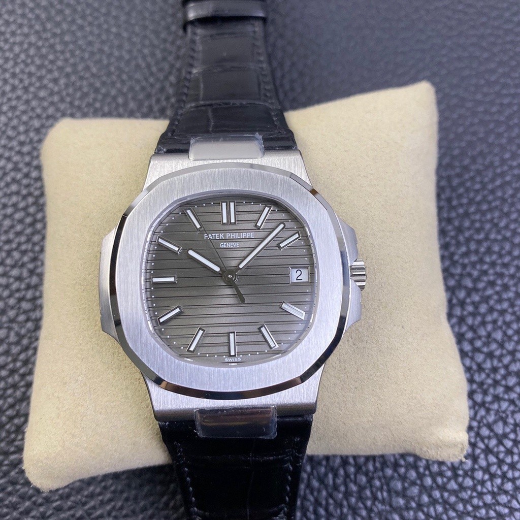 Patek Philipp Nautilus Swiss Automatic Chain Up Movement Sapphire Glass ...
