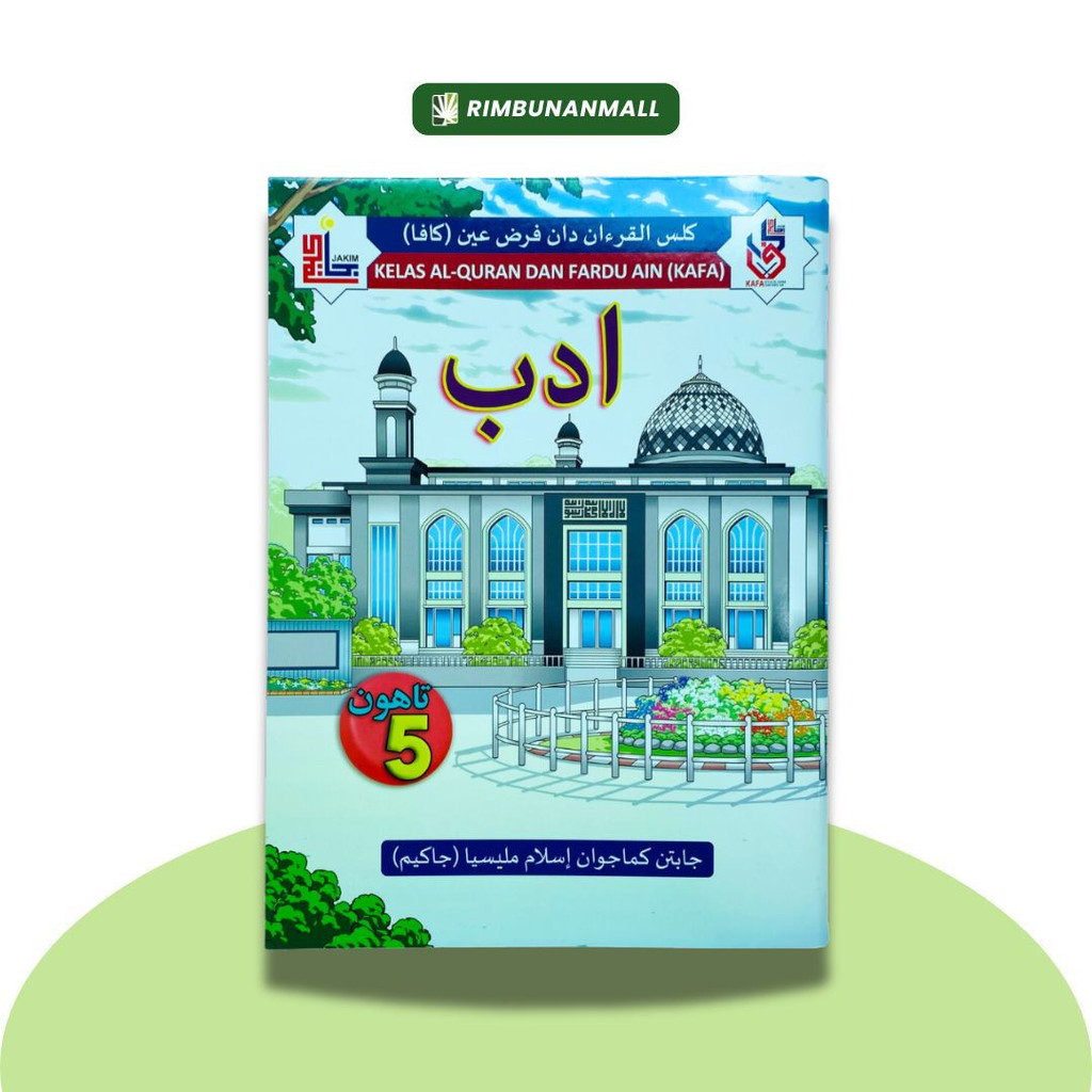 Kafa (JAKIM) Textbook - Adab Year 5 (RI) | Shopee Singapore