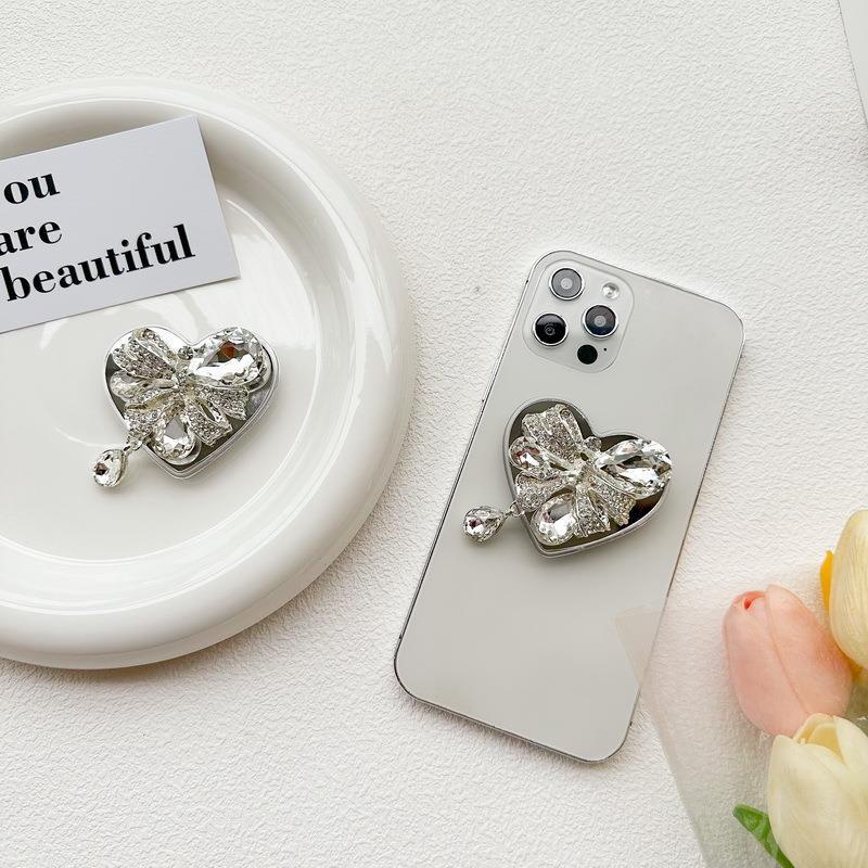 3d Love Bow Plain Color Phone Grips Griptok Bracket Plain Phone Holder ...