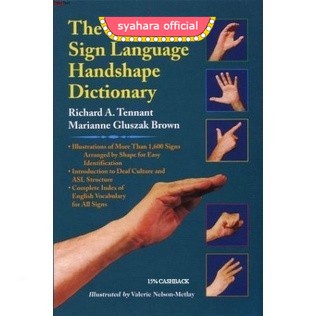 The American sign language handshape dictionary (Print Book) | Shopee ...