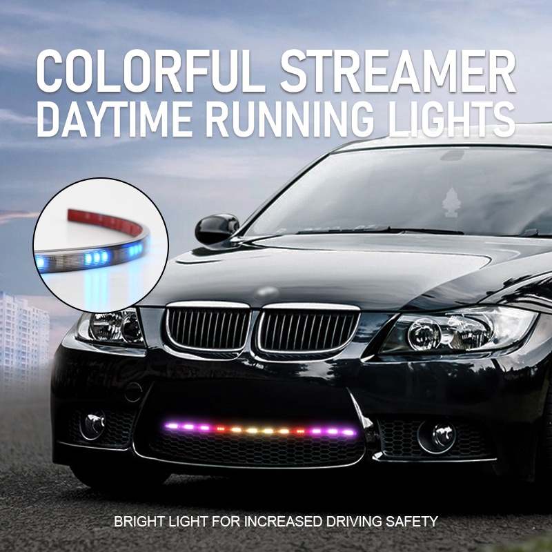 Car Trucks Motor Grill Flexible 7 Colors Showy LED Flow DRL Multimodal ... Car Trucks Motor Grill Flexible 7 Colors Showy LED Flow DRL Multimodal ...