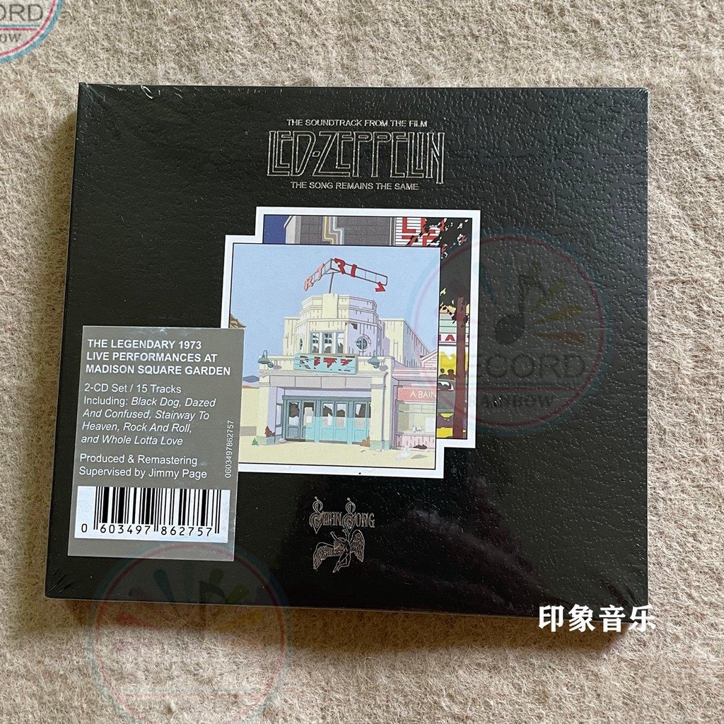 Led Zeppelin The Song Remains The Same 2CD Album[Sealed] | Shopee Singapore