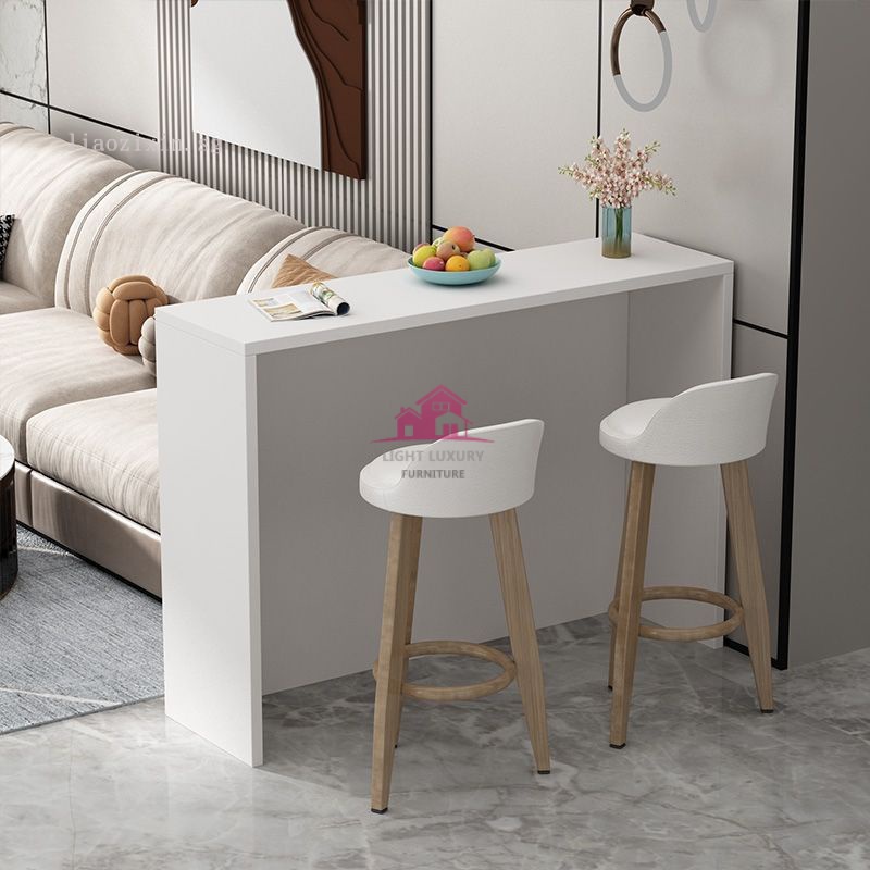 Household bar table modern simple living room partition wall high table ...