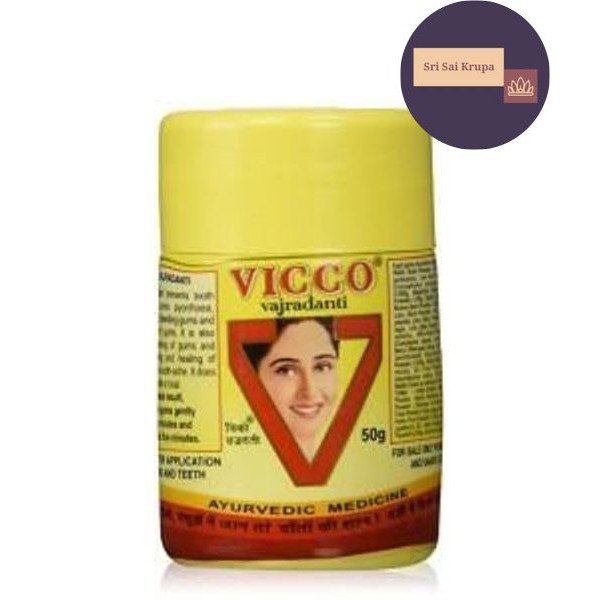 Vicco Vajradanti Ayurvedic Tooth Powder 50g | Shopee Singapore