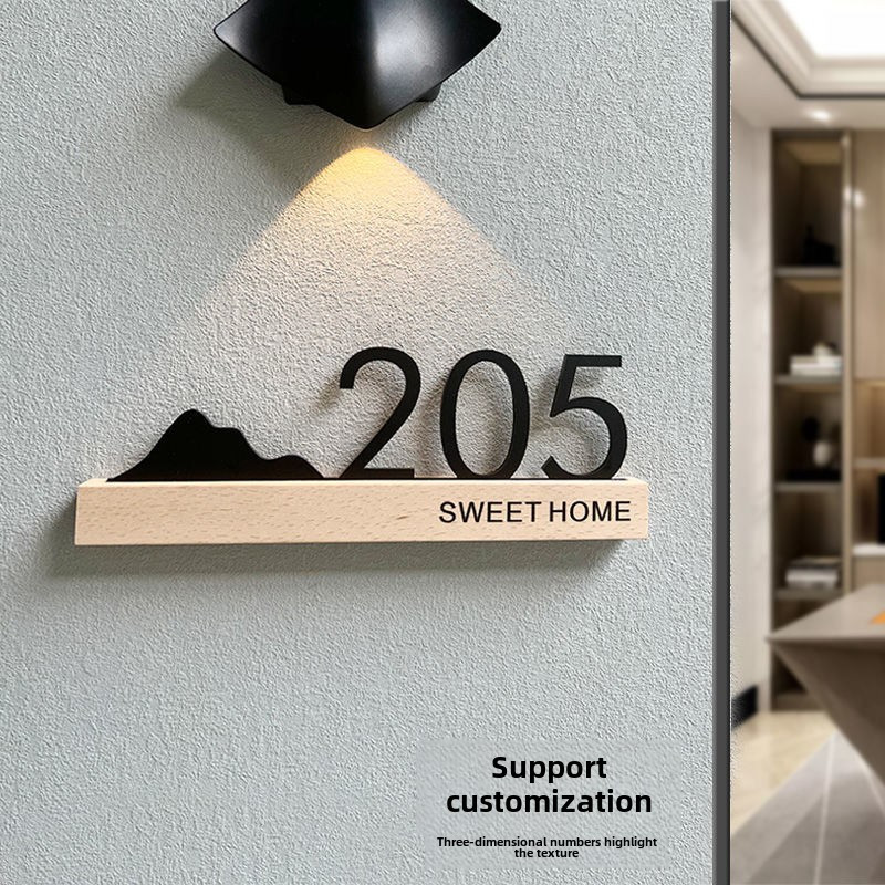 Customised Unit Sign door sign/unit number signage Customised Door Unit ...