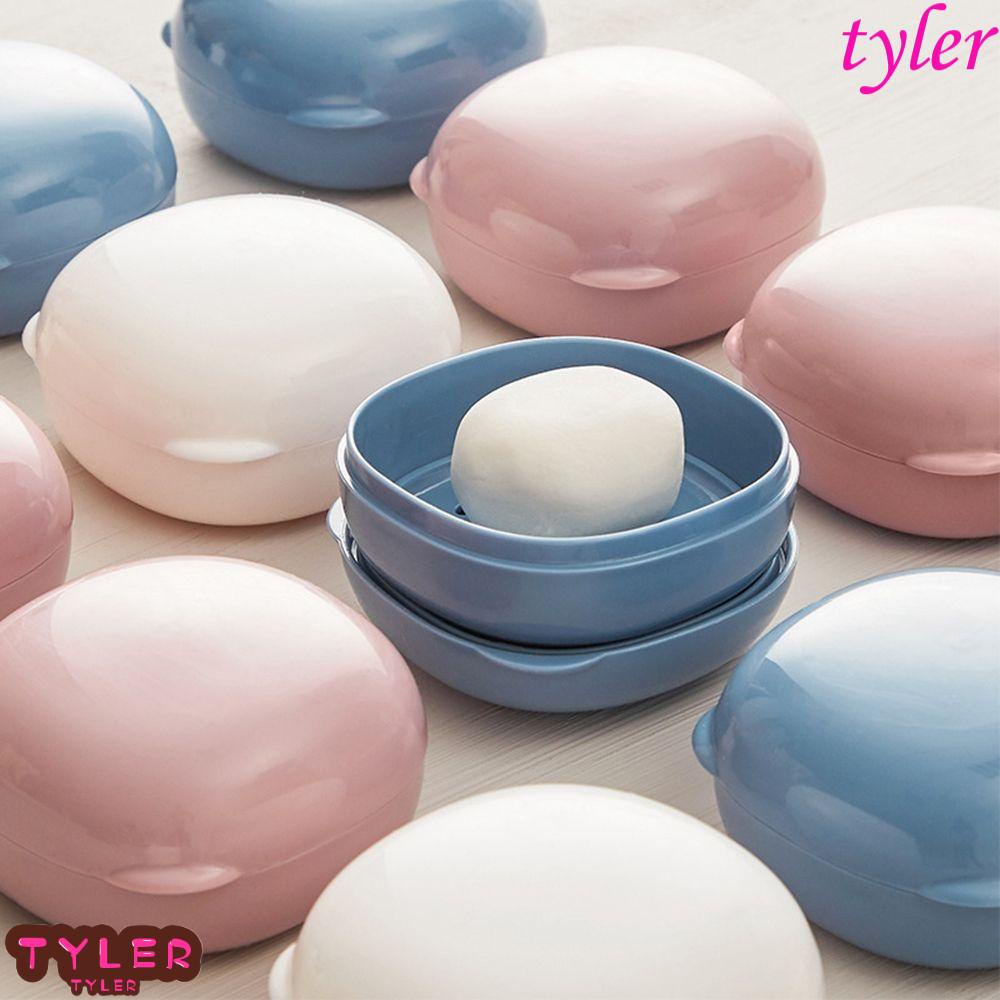 TYLER Soap Dishes Drain Rack Plastic Travel Shower Organizer Shelf ...