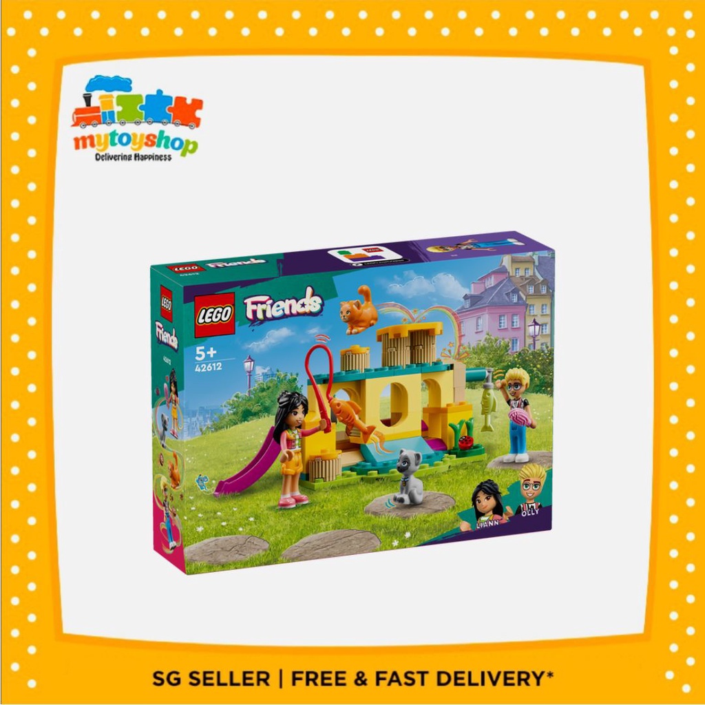 LEGO 42612 Friends Cat Playground Adventure | Shopee Singapore