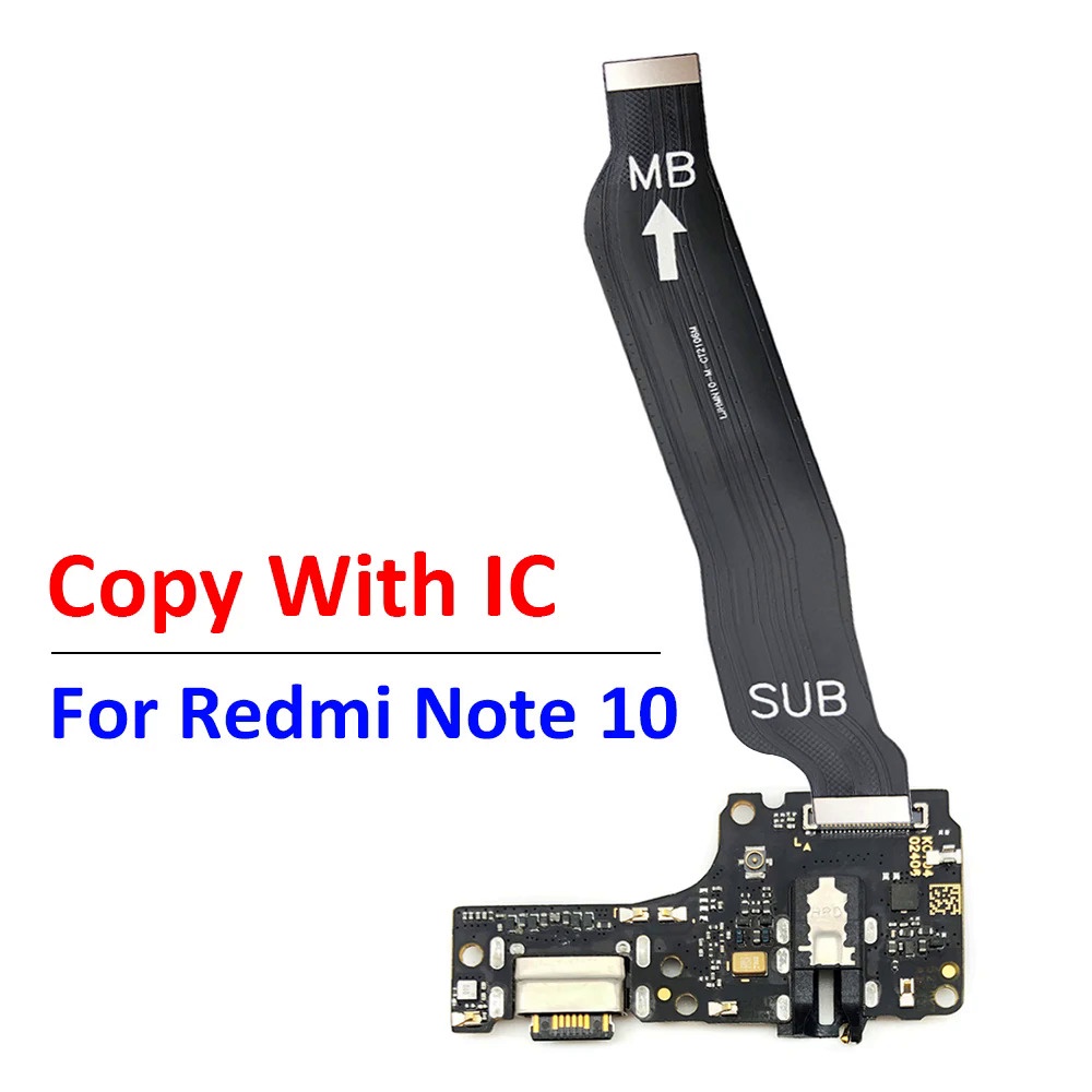 New USB Charging Port Board Flex Cable Connector For Redmi Note 10/Note ...