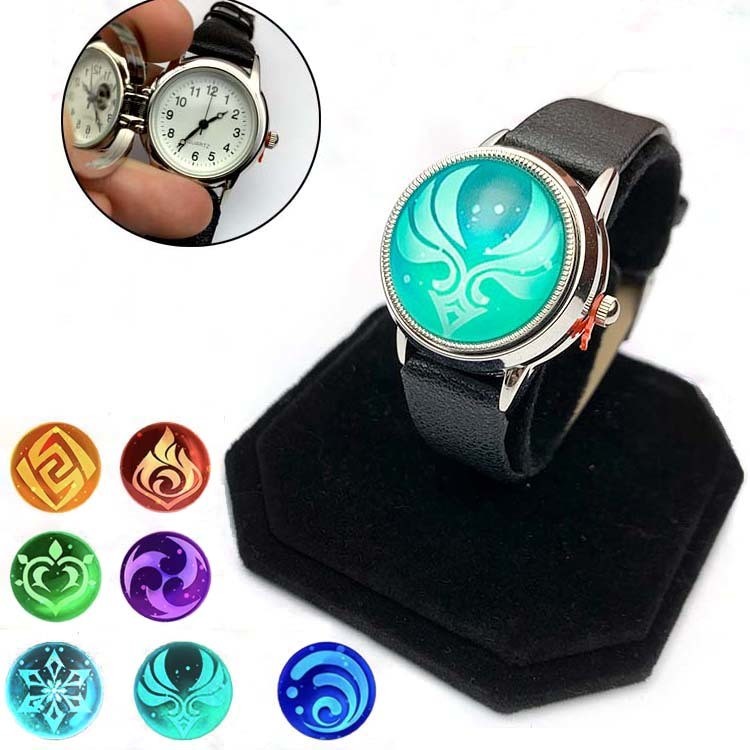 Elementary School Student Watch Pattern Luminous Cool Artifact Genshin ...