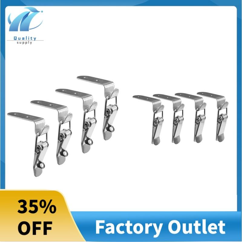 90 Degrees Duck-Mouth Buckle Hook Lock Stainless Steel Spring Loaded ...