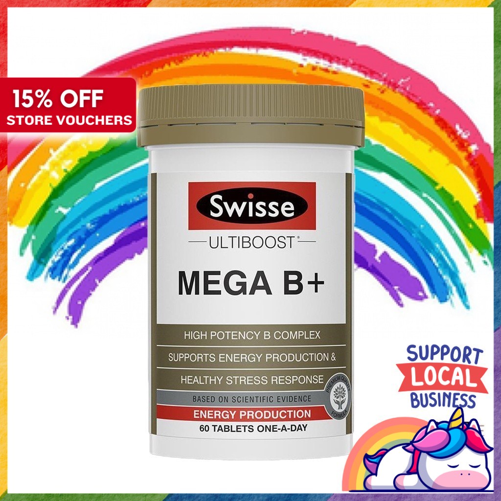 [Crazy Sale] Swisse Ultiboost Mega B+ 60 tabs | Shopee Singapore