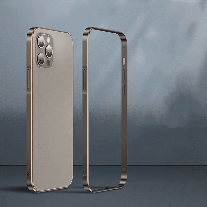 Original Titanium Gold Single Frame Suitable for IPhone 16 15 Pro Max ...