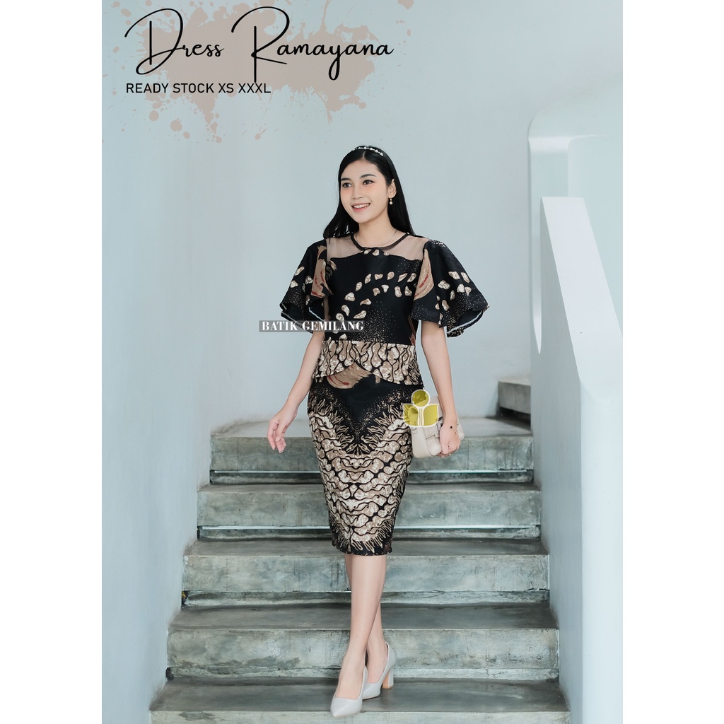 Ramayana Motif | Luxurious Full Fur Batik Couple and Original Solo ...