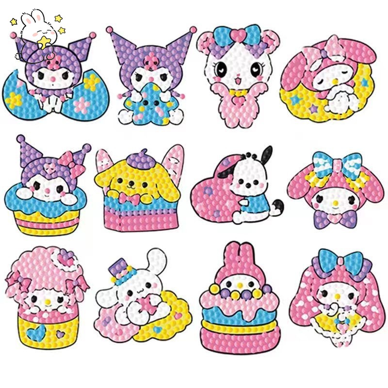Children Diamond Stickers Concentration Training Handmade Educational ...