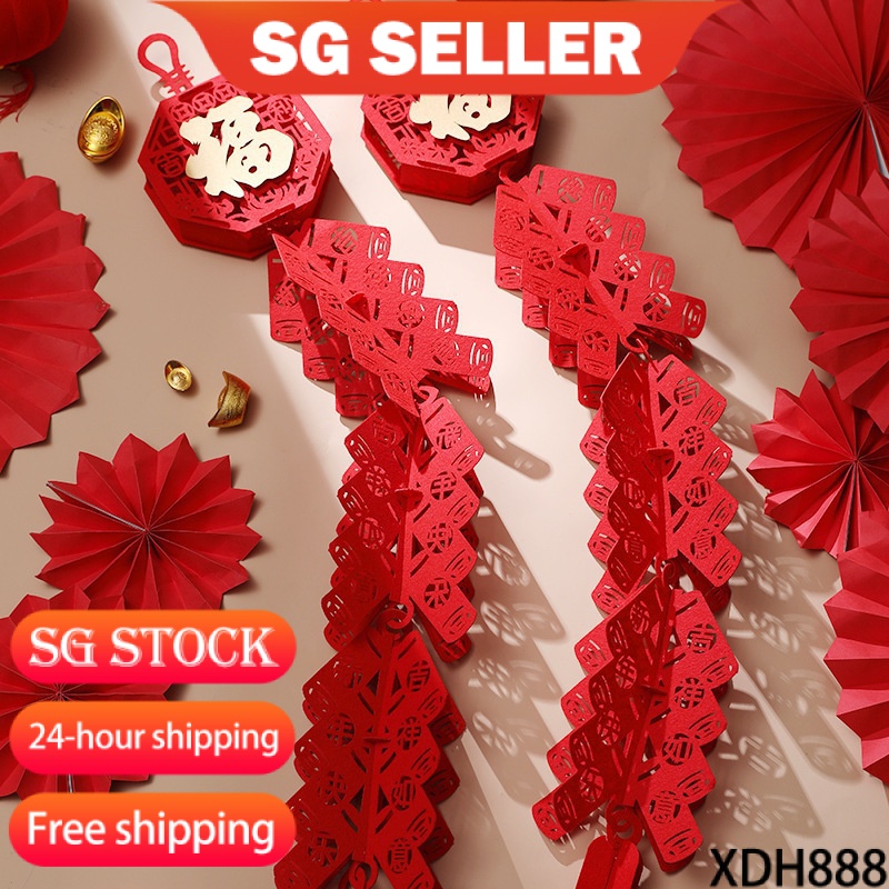 cny decoration 2024【SG Fast Shipping】2024 Chinese Fortune Firecracker ...