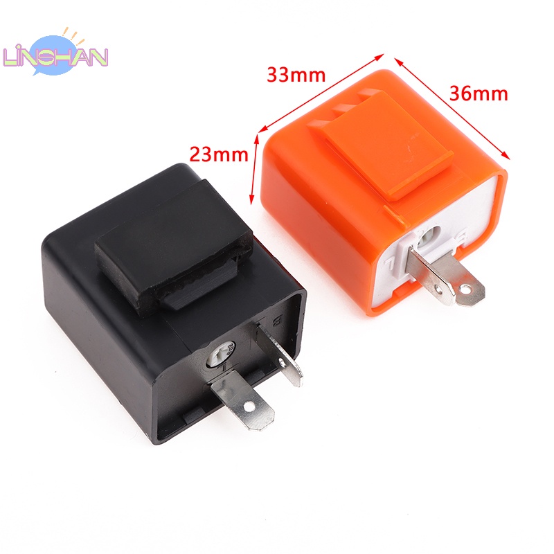 [LinshanS] Motorcycle DIY Accessories 2 Pin LED Flasher Relay 12V ...