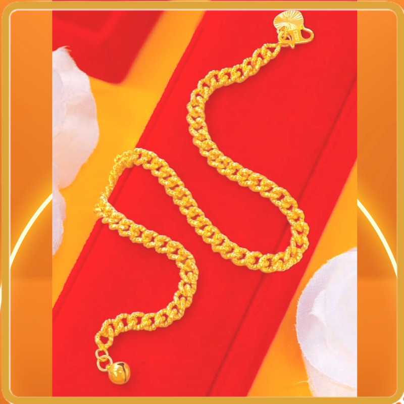 Korean Gold Anklet COP 916 Exactly Gold Anklet by Amani Jewelery ...