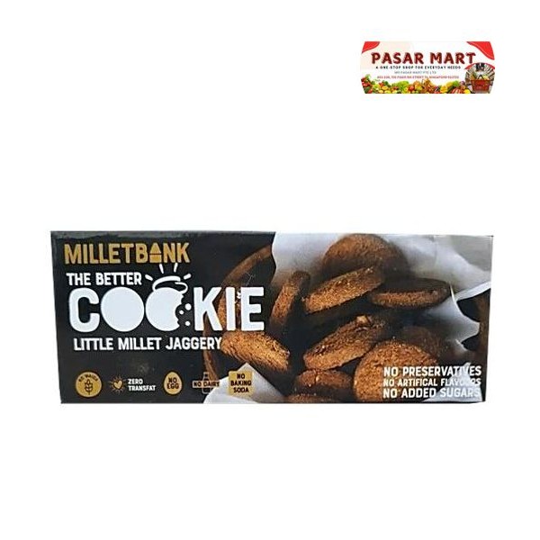 Millet Bank Little Millet Jaggery Cookies 100g | Shopee Singapore