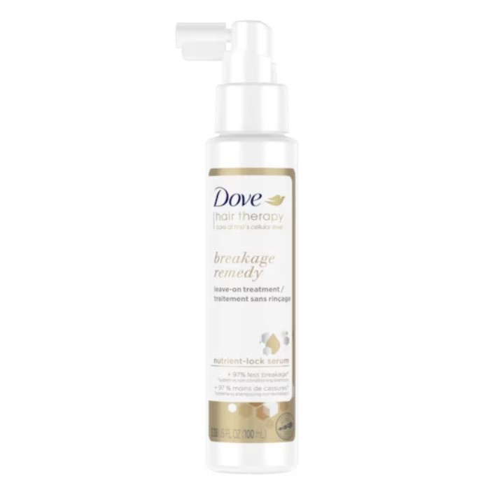 Dove, Hair Therapy, Breakage Remedy Leave-on Treatment, 3.38 fl oz (100 ...