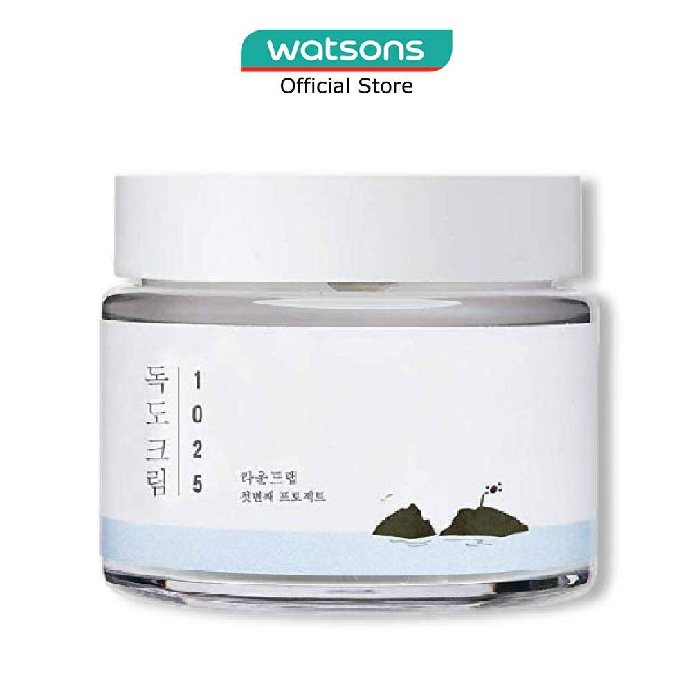 ROUND LAB Dokdo Cream (Moisturising Cream To Strengthen Skin Barrier ...