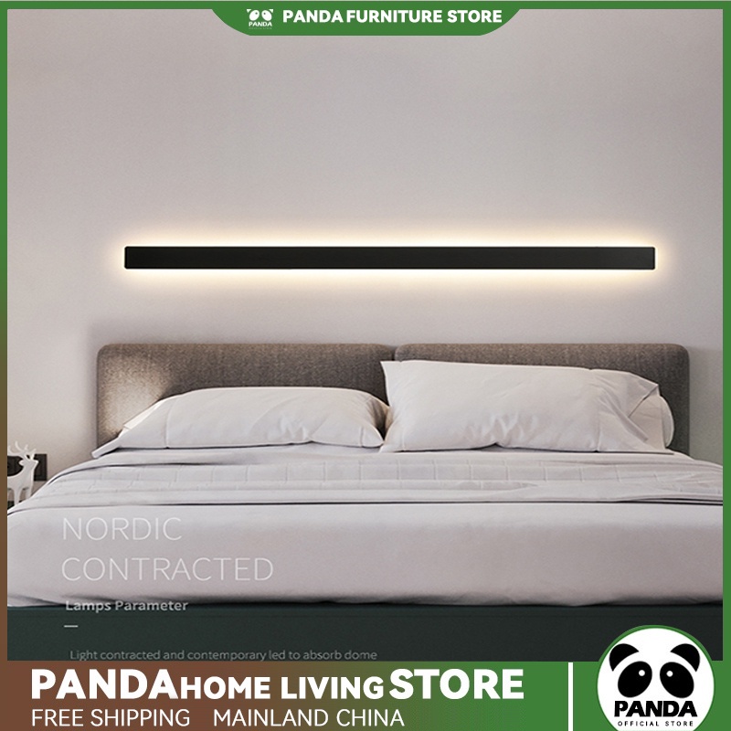 Ceiling Lights Long Strip Surface Mounted Linear Lamp Simple Walkway ...