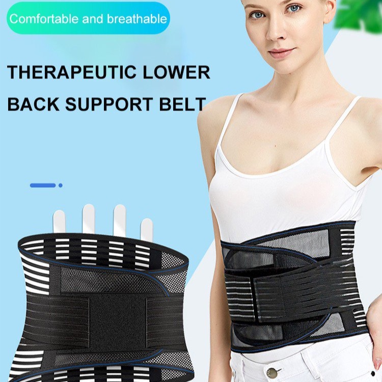【Ready Stock】Thin section breathable waist support belt with lumbar ...