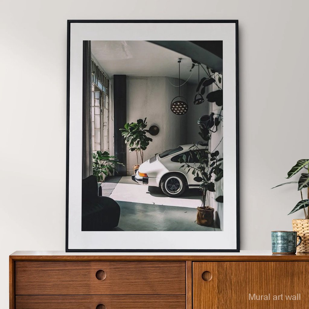 Classic Super Sports Car Vintage Poster Print Retro Posters Canvas ...
