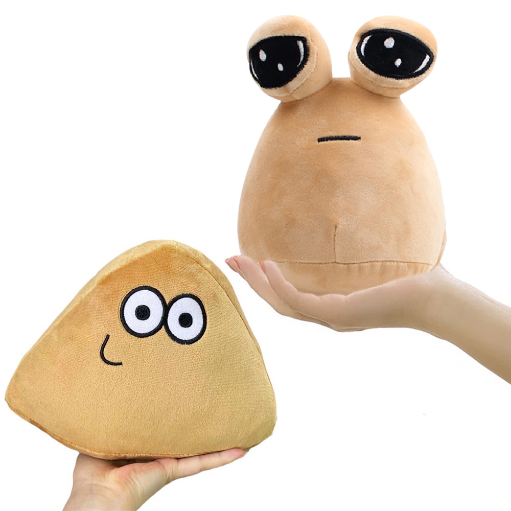 22cm Alien Pou Plush Toy Kawaii Alien Plushie Stuffed Doll Kids Friends ...