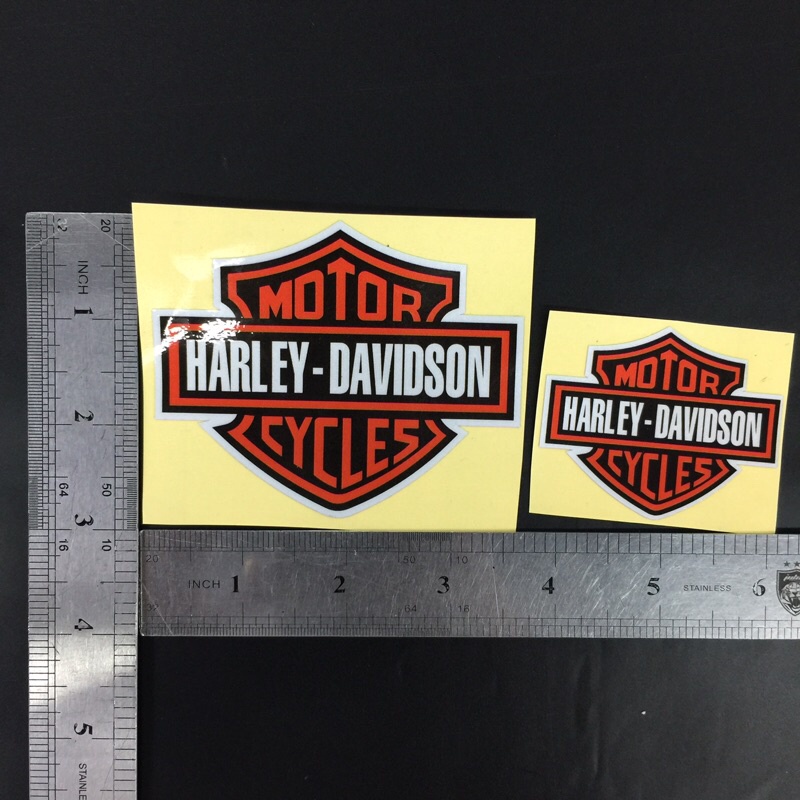 (Reflective)HARLEY-DAVIDSON Logo Motor Sticker | Shopee Singapore