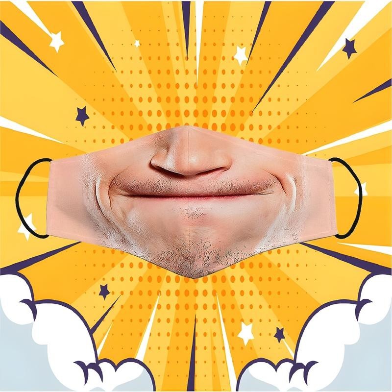 Realistic 3d Troll Face Mask Comfortable To Wear To Work Market And 7519