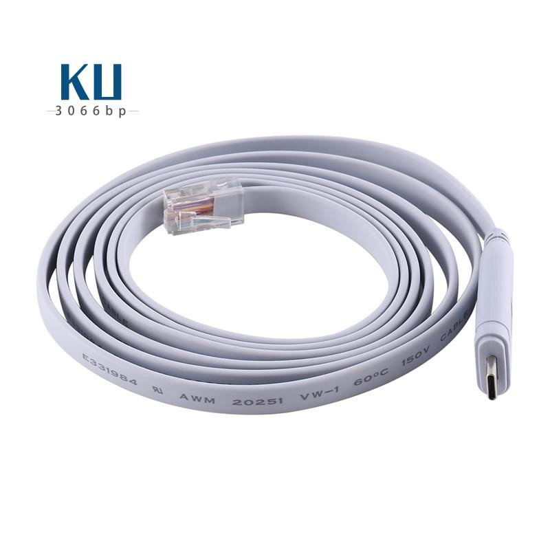 USB TO Type C Console Configuration Cable Type C to RJ45 Serial Router ...