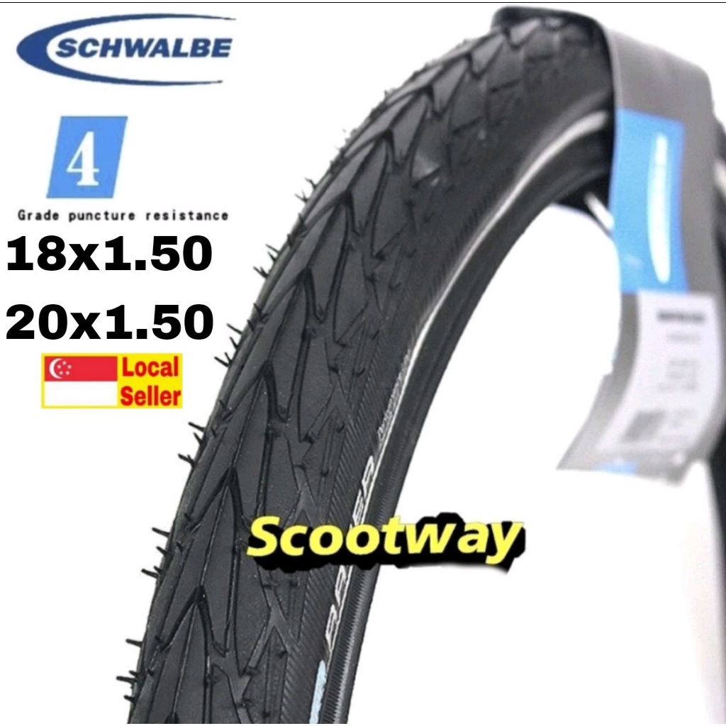 Schwalbe Marathon Racer 18x1.50 / 20x1.50 Tire (40-355) / (40-406 ...