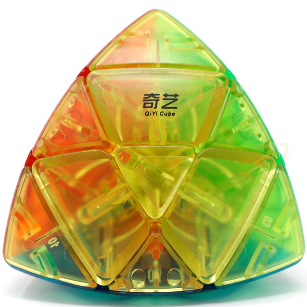 QiYi Mastermorphix 3x3 Transparent Speed Cube Crystal Mastermorphix ...