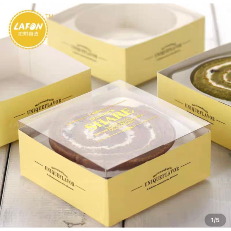 Cheesecake Box/Cheese Cake Cake Box/Cut Cake Packaging | Shopee Singapore