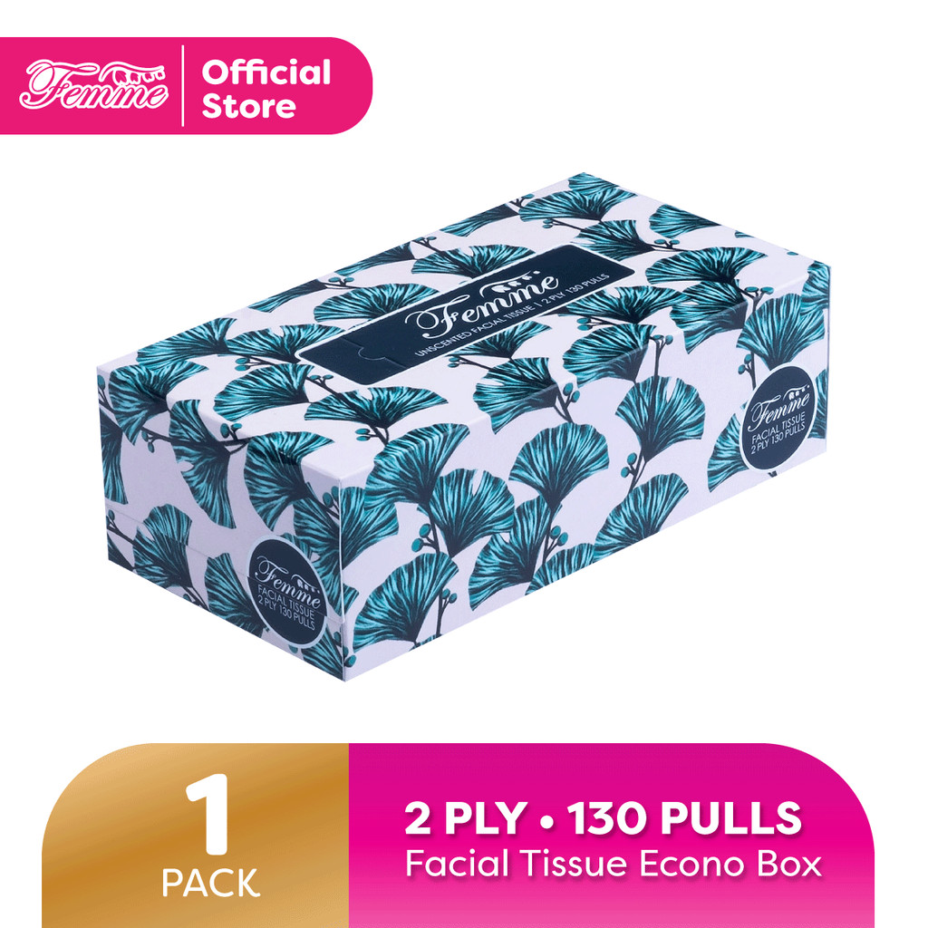 Femme Econo Box Facial Tissue (1 BOX) | Shopee Singapore