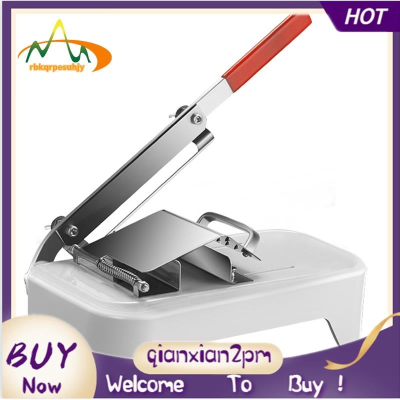Manual Freeze Meat Slicer, Stainless Steel Meat Cutter Beef Mutton Roll ...