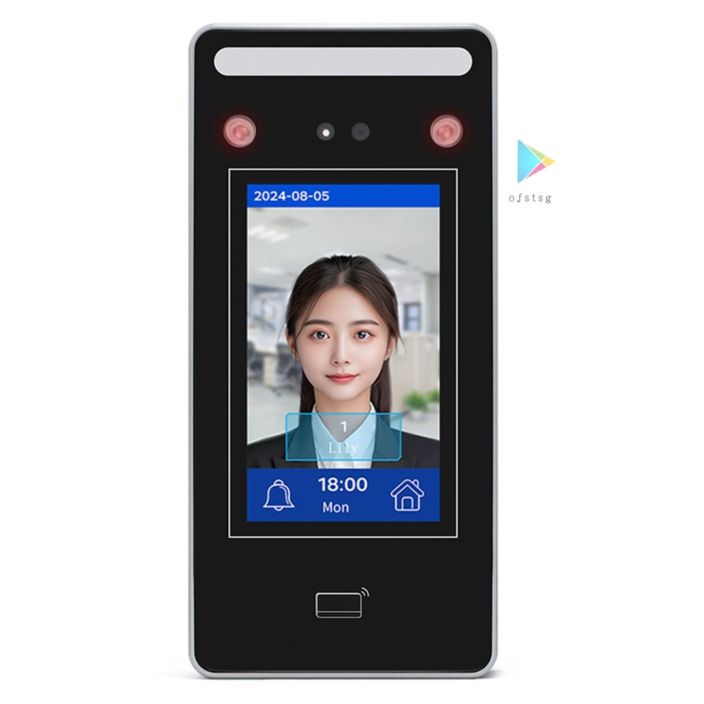 Biometric Time Clock Attendance Machine for Employees Biometric In and ...