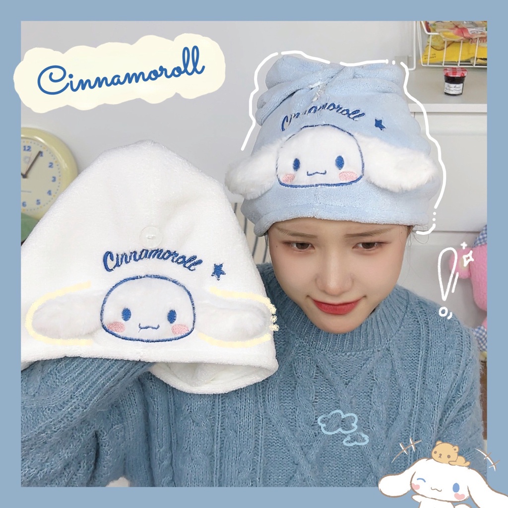 Sanrio Plush Hello Kitty Cinnamoroll My Melody Kuromi Cartoon Cute Girl