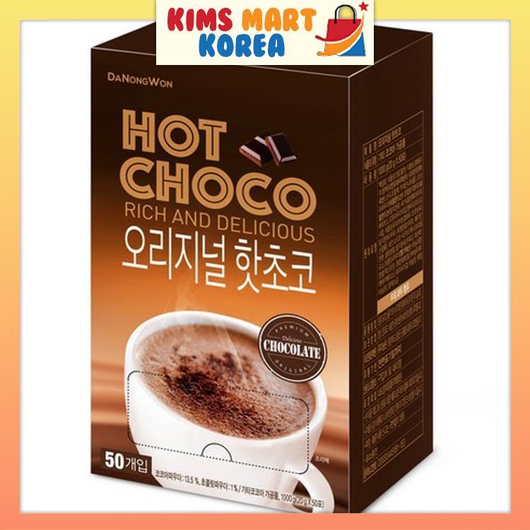 Danongwon Hot Chocolate Rich and Delicious Korean Drink Food 20g x ...