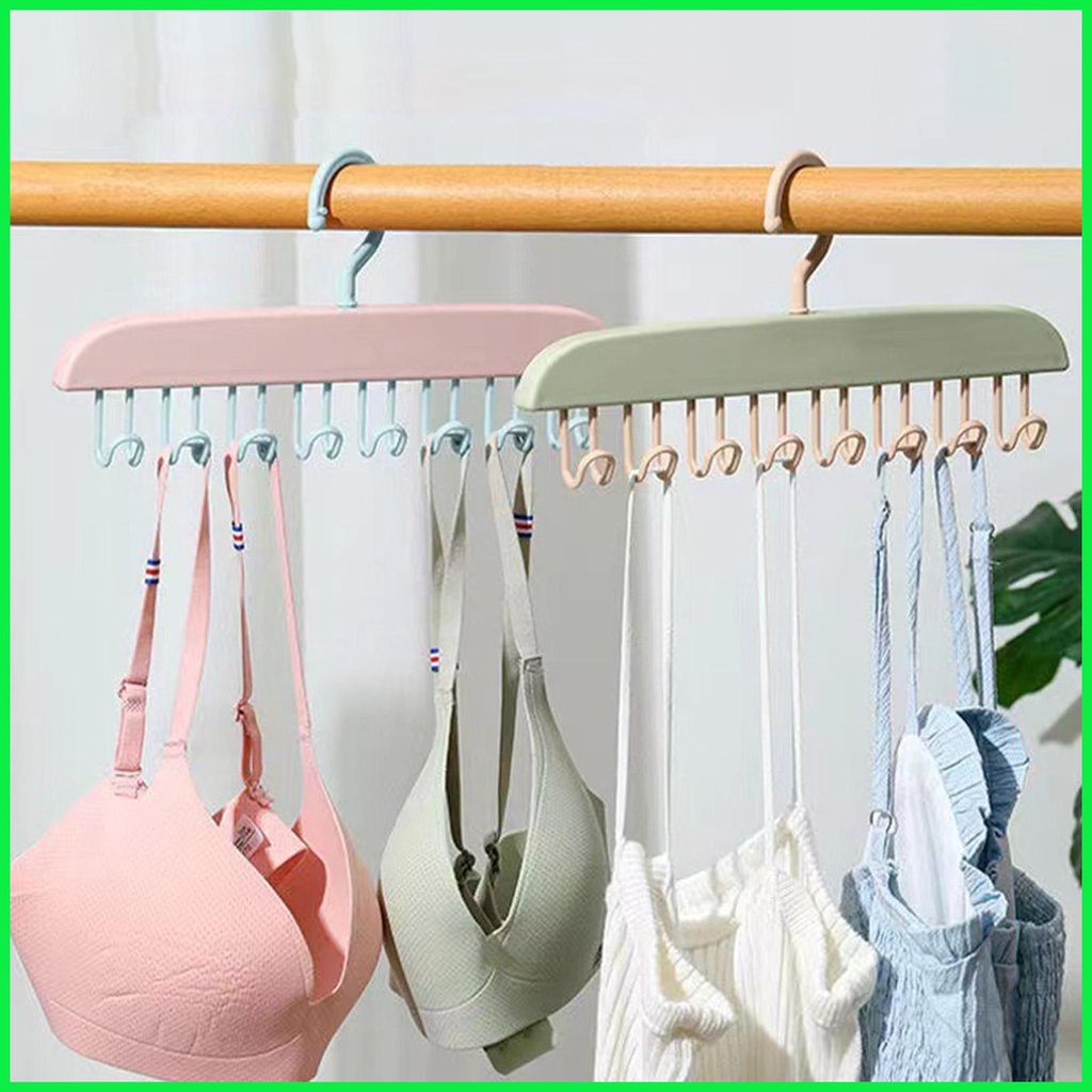 Multifunctional Bra Hanger Non-Slip Storage Hanger for Closet | Shopee ...