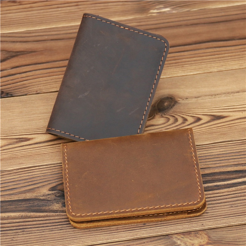 Men's Card Holder Wallet Leather Minimalist Personalizd Small Thin ...
