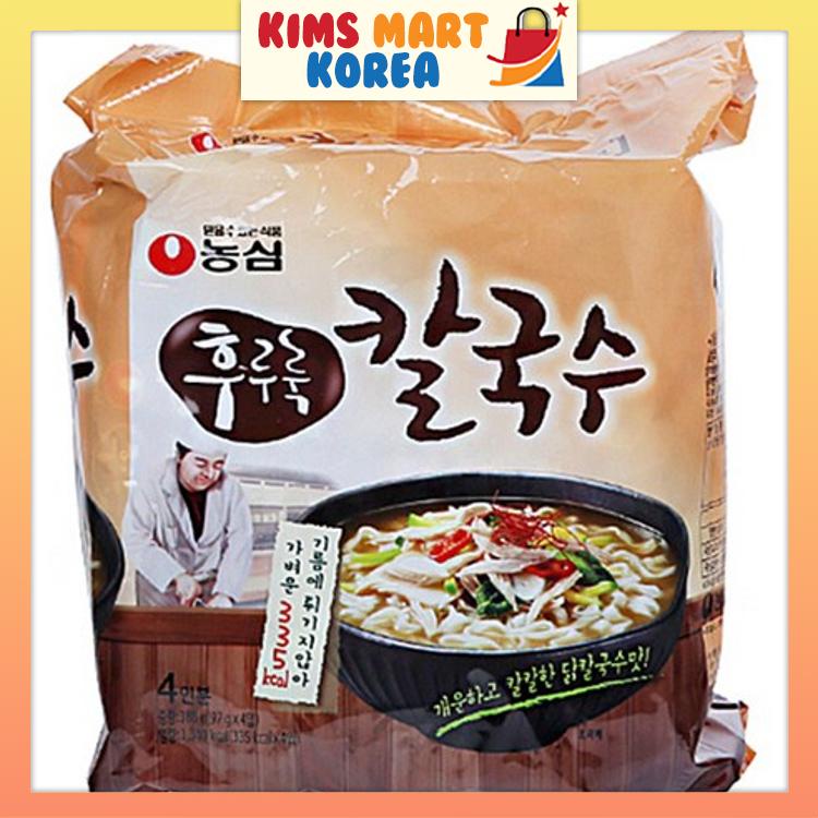 Nongshim Kalguksu Noodle Ramen Korean Food 97g x 4pcs | Shopee Singapore