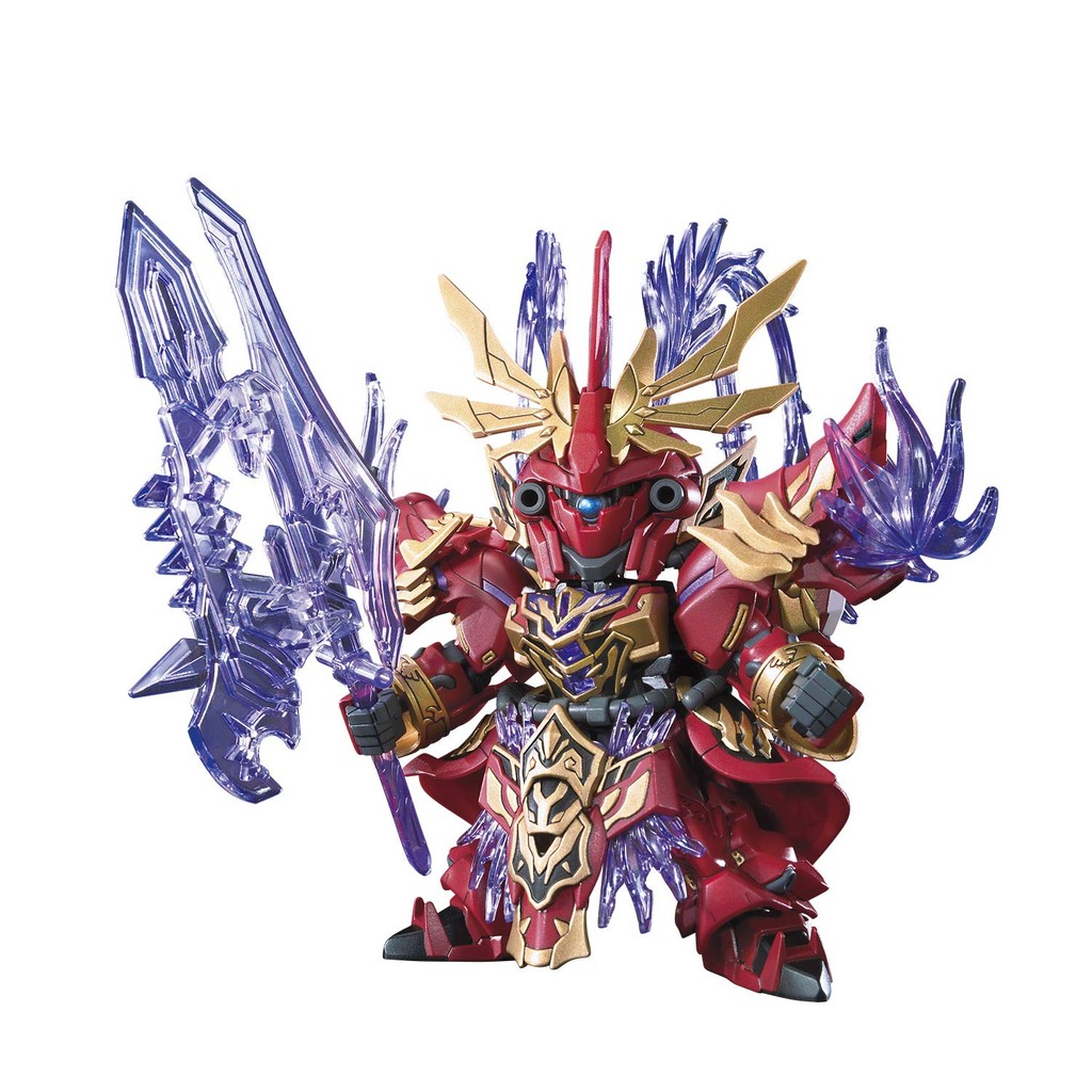 BANDAI SPIRITS SD Gundam Three Kingdoms Masterpiece Lubu Sinanju & Red ...