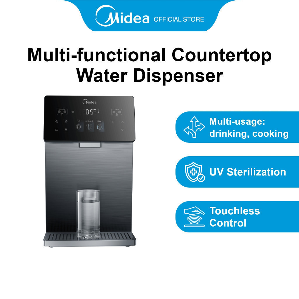 Midea JL2245T Multi-functional Countertop Water Dispenser | Shopee ...